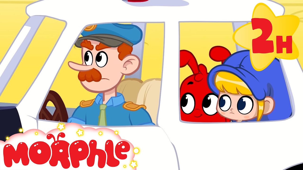 A Day with Officer Freeze | Fun Animal Cartoons | @MorphleTV | Learning ...