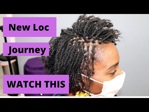 Loc Set First Retwist - YouTube