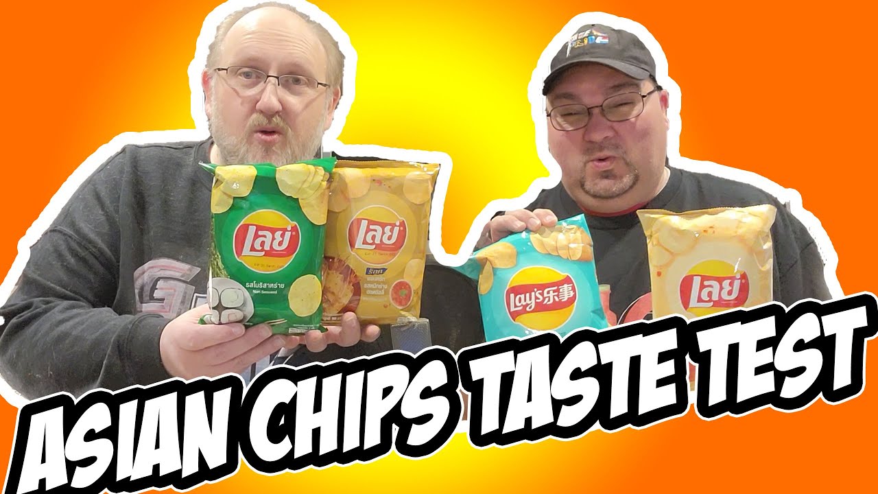 Asian Chips Taste Test - YouTube