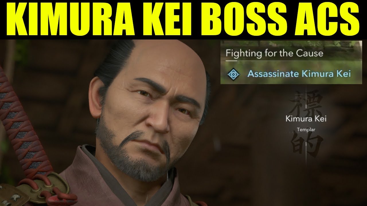 Assassinate Kimura Kei Assassins Creed Shadows | Fighting for the cause Quest Walkthrough Guide ...
