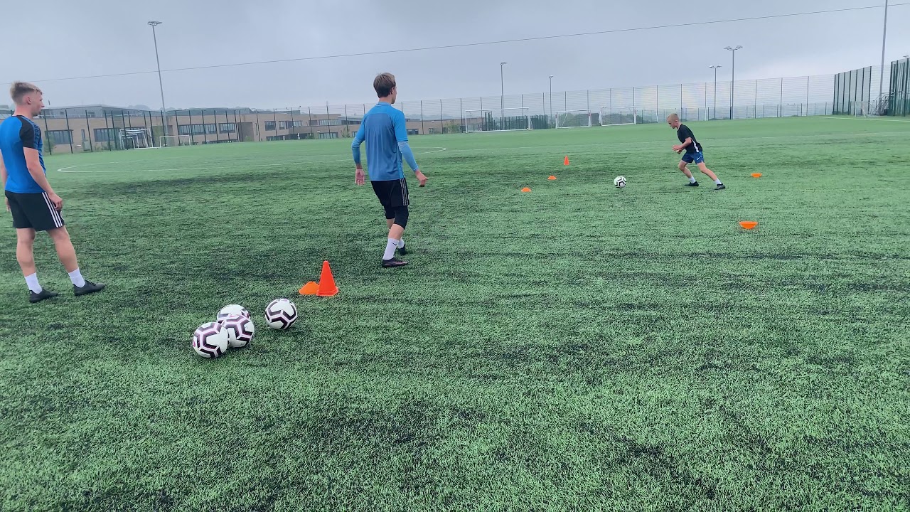 Training with Connor Shanks of Bradford City - YouTube