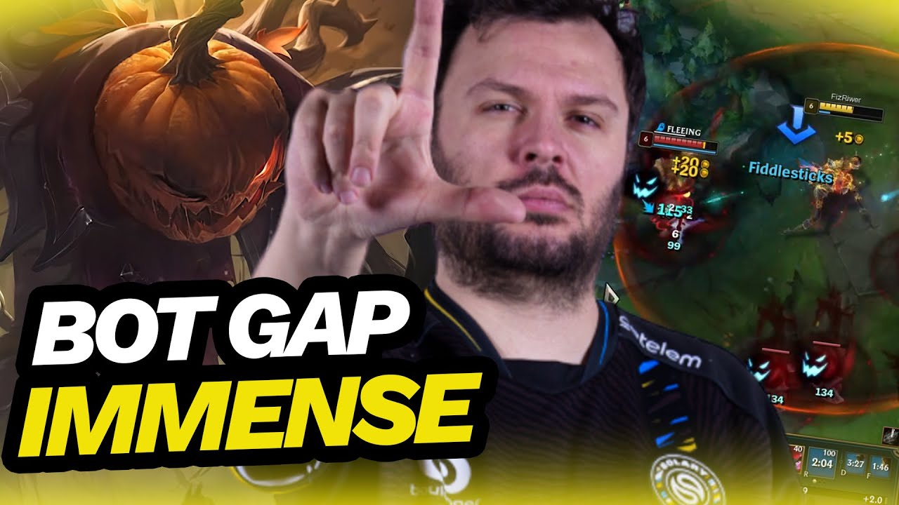LE BOT GAP EST IMMENSE AVEC MON FIDDLE - YouTube