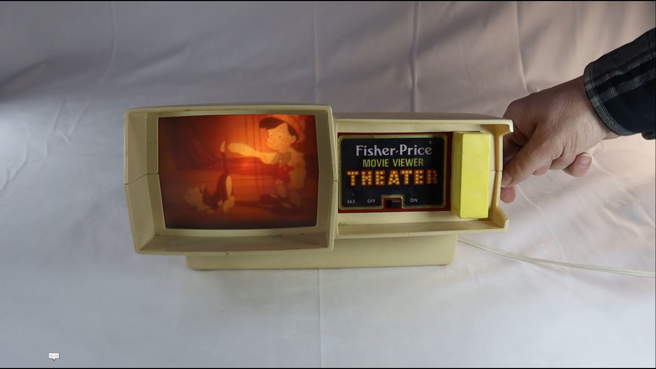Fisher Price Movie Viewer Theatre from the Seventies - YouTube