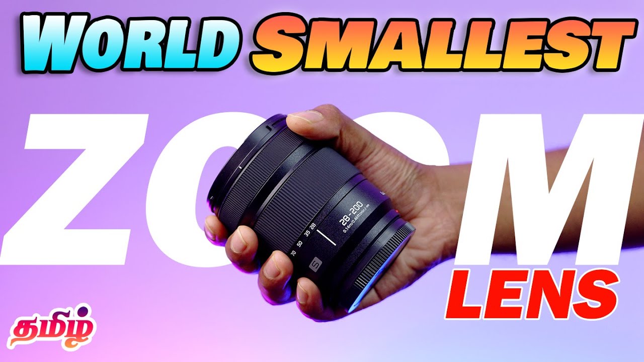 World Smallest & Lightest Zoom Lens | Lumix S 28-200mm F4-7.1 Macro OIS ...