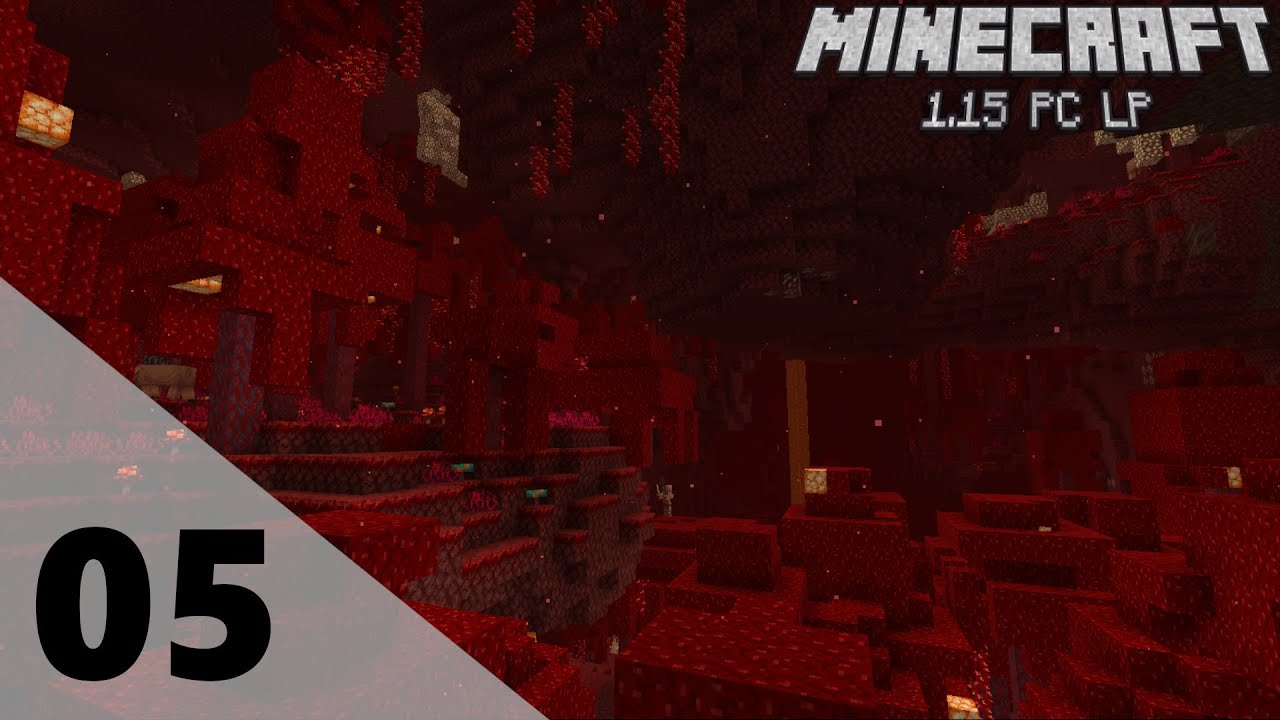 1.15 Minecraft PC Let's Play Episode 5 | NETHER EXPLORATION - YouTube