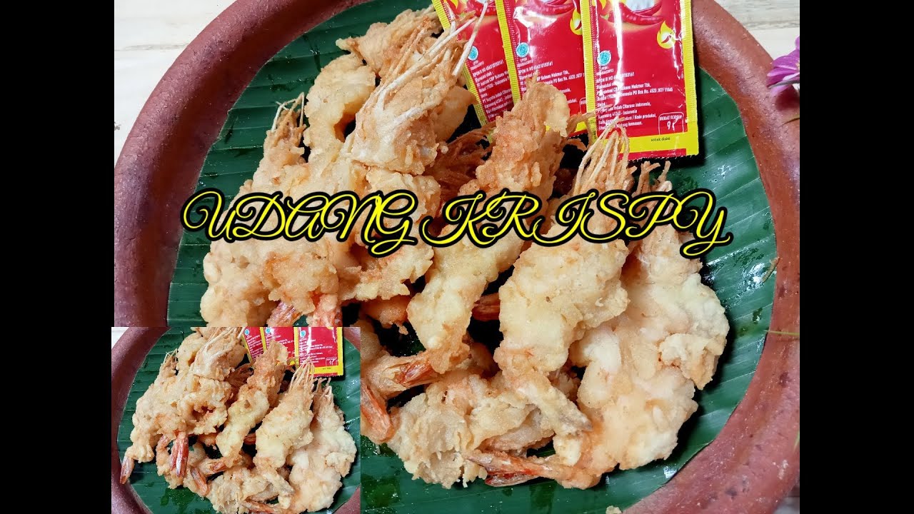 UDANG GORENG KRISPY KRIUK DAN GARING ‼️ Mudah dan simple - YouTube