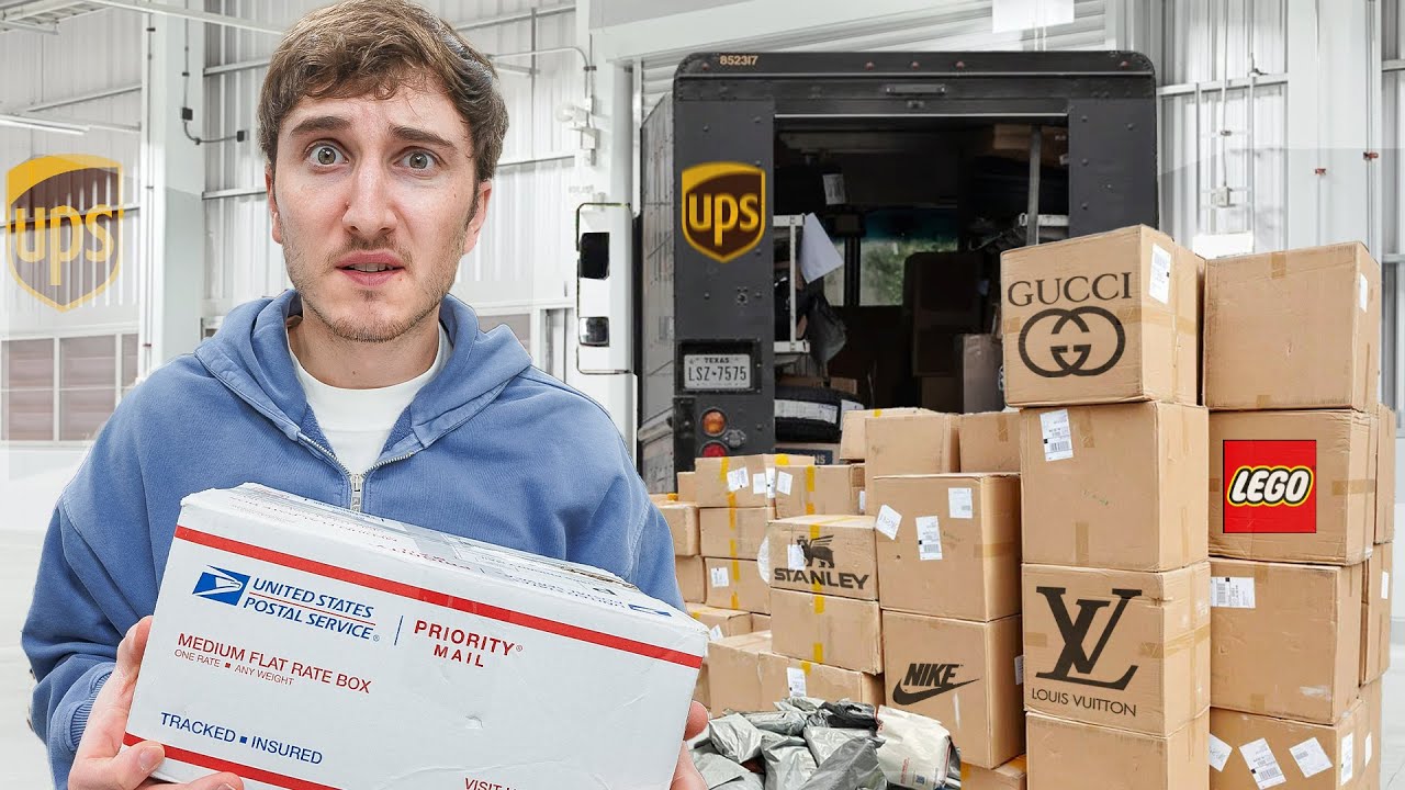 I Bought $11,000 In LOST Mail Packages For CHEAP! - YouTube