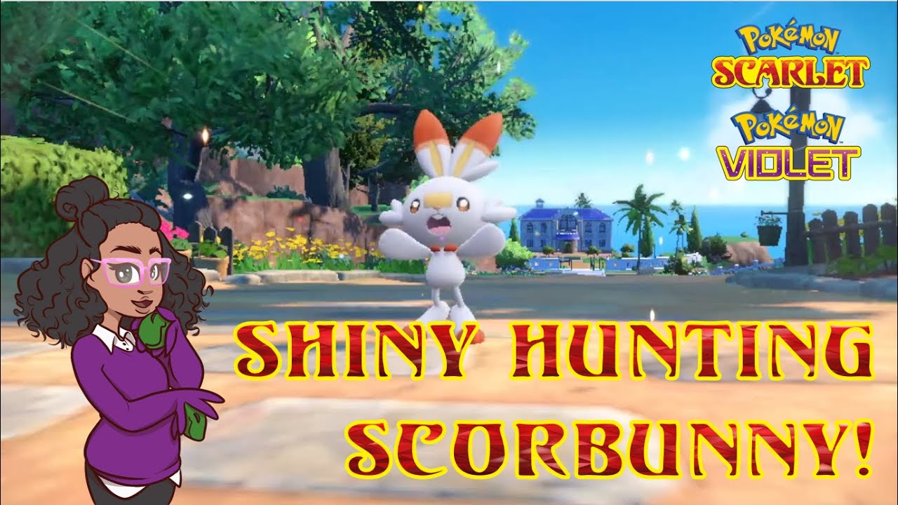 🔴 SHINY SCORBUNNY AT 429 EGGS! Raids and Outbreaks | Pokémon Scarlet ...