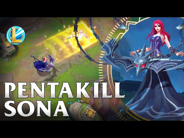 Pentakill Sona Splash Art