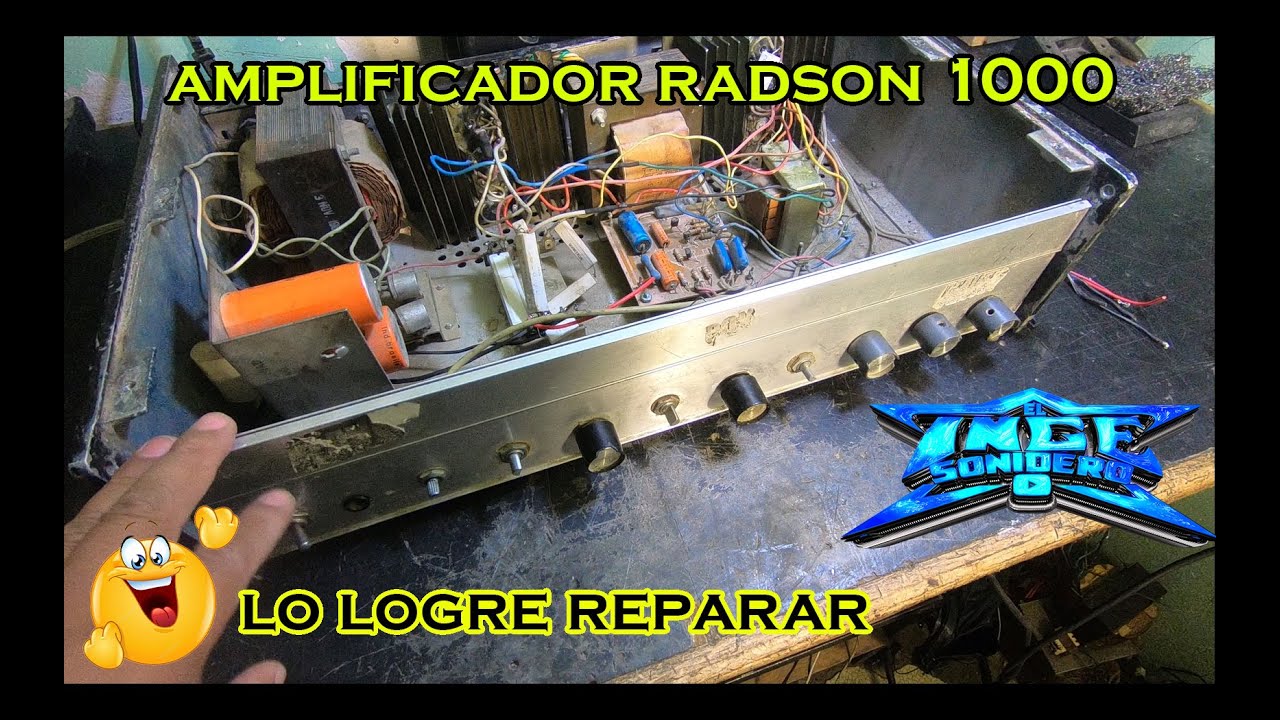 😬RESCATO AMPLIFICADOR RADSON 1000 👍 - YouTube