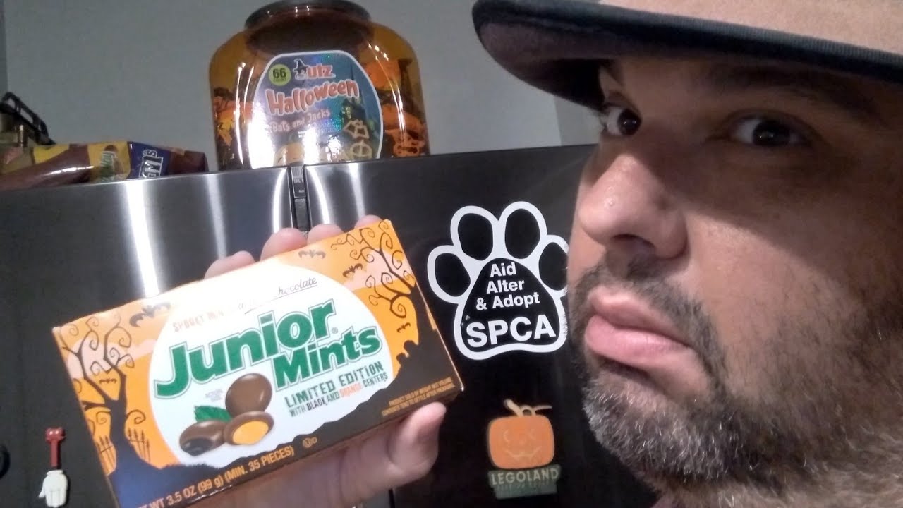 2022 Halloween Junior Mints Candy Review & Taste Test - YouTube