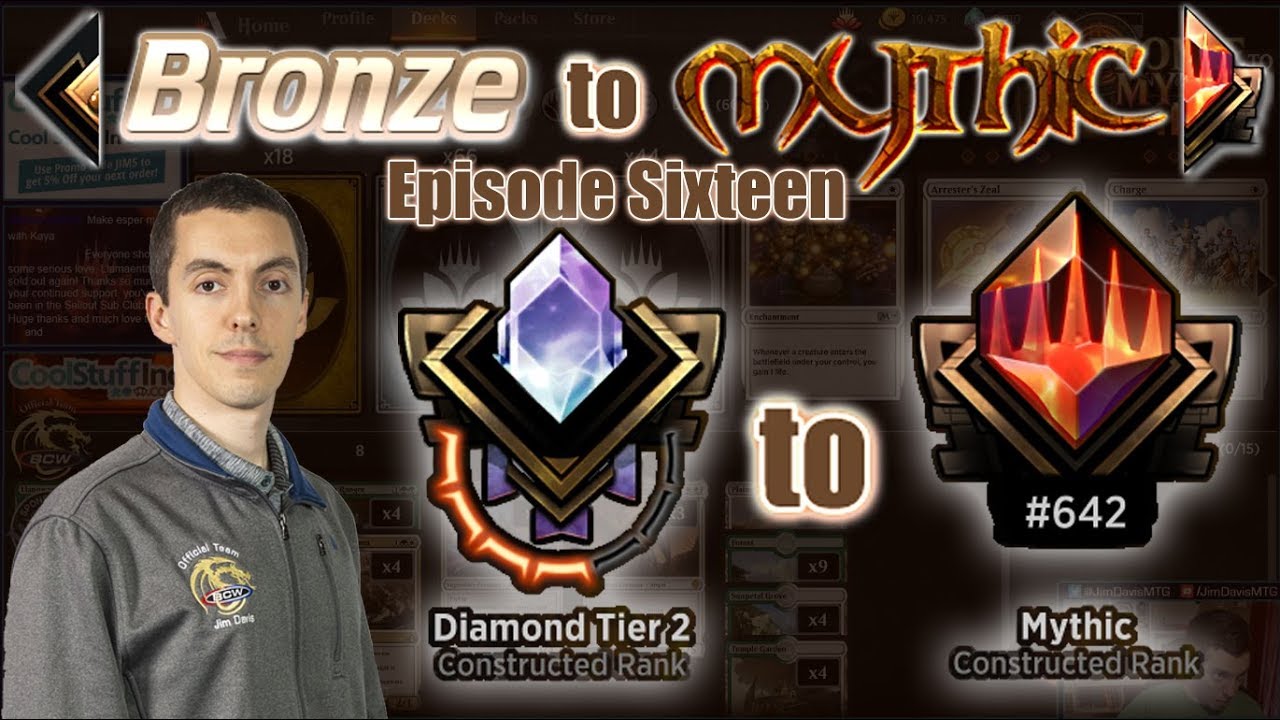 MTG Arena: Constructed Bronze To Mythic - Episode Sixteen - Diamond ...