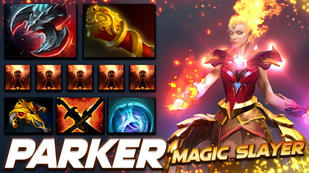 Parker Lina Magic Slayer - Dota 2 Pro Gameplay [Watch & Learn] - YouTube