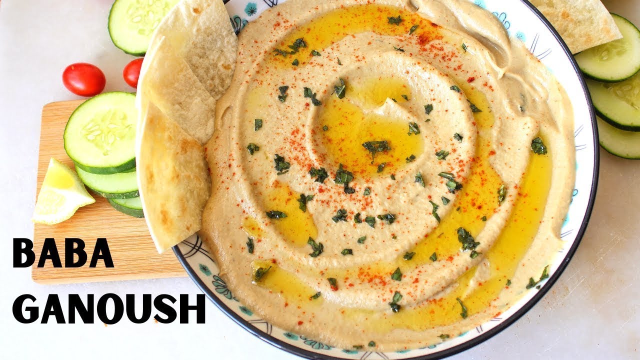 Easy Baba Ganoush Recipe Delicious Vegan Dip Youtube