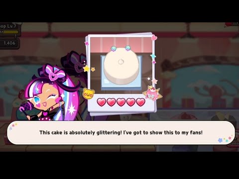 Cake Shop Order Shining Glitter Cookie | Cookie Run Kingdom - YouTube