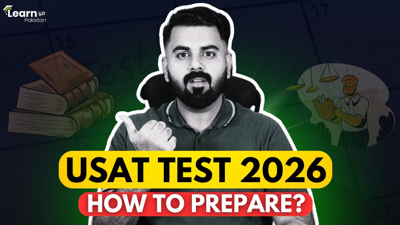 HOW TO PREPARE USAT TEST 2026 | LEARNUPPAKISTAN - YouTube