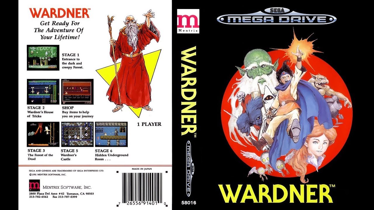 MEGA DRIVE - WARDNER NO MORI SPECIAL [720p HD] - YouTube