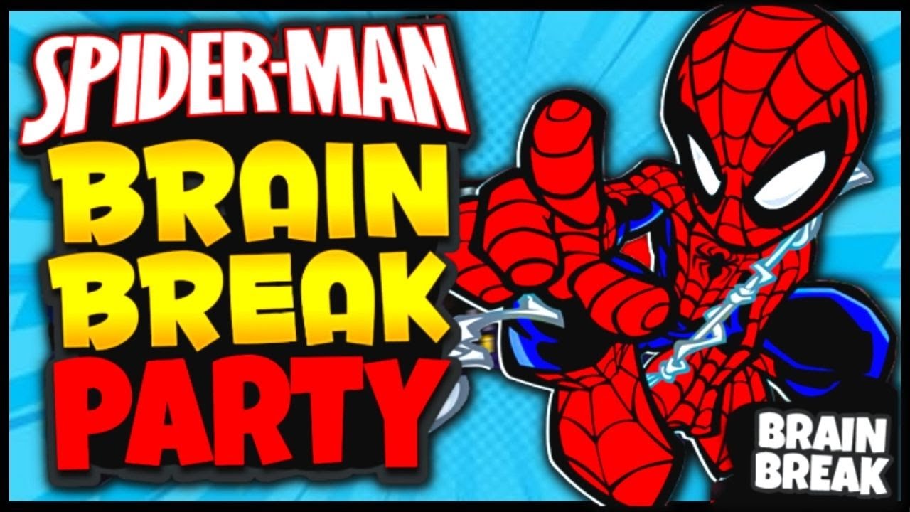 Spider Man Party | Brain Break | Freeze Dance & Chase | Just Dance ...