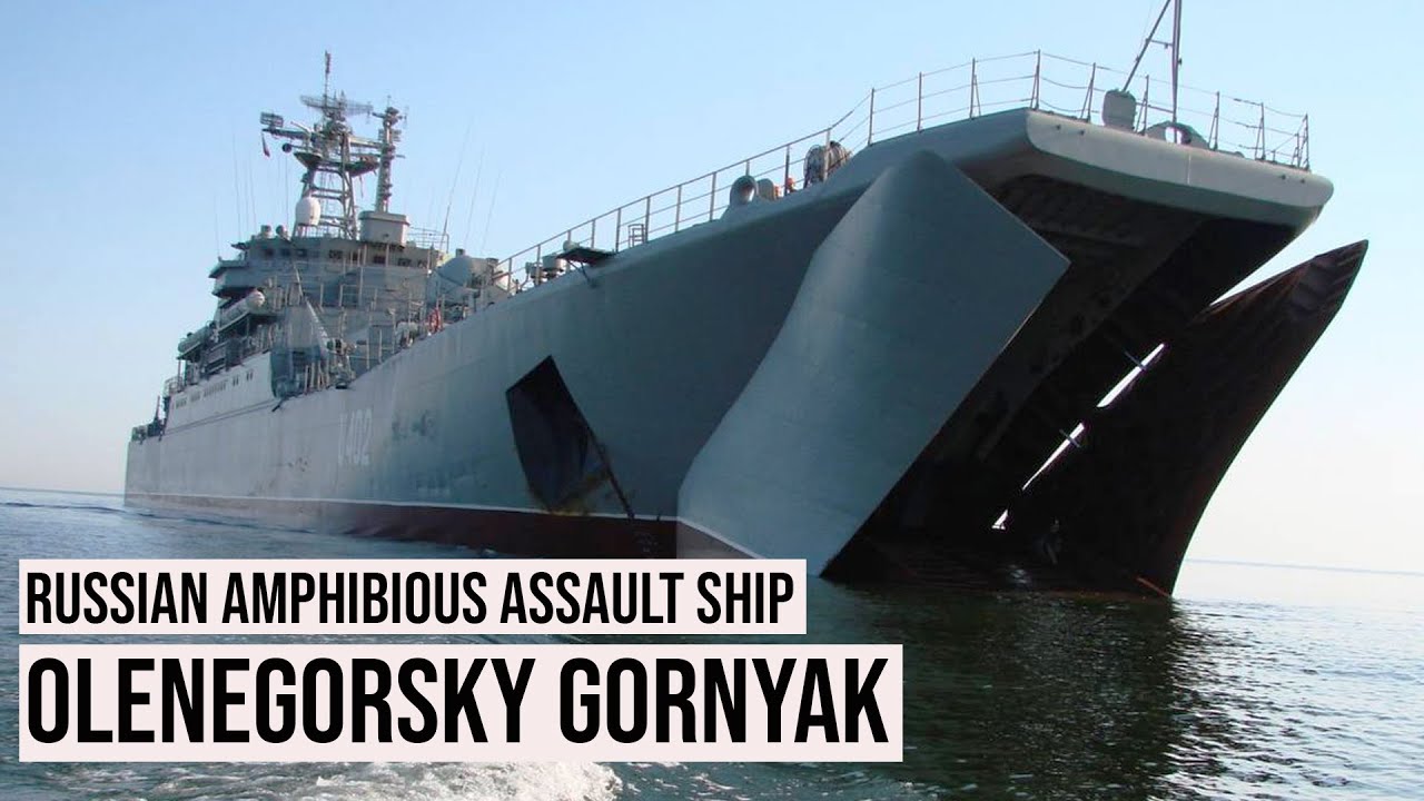 Russian Amphibious Assault Ship USS America On WESTPAC Patrol; Russian