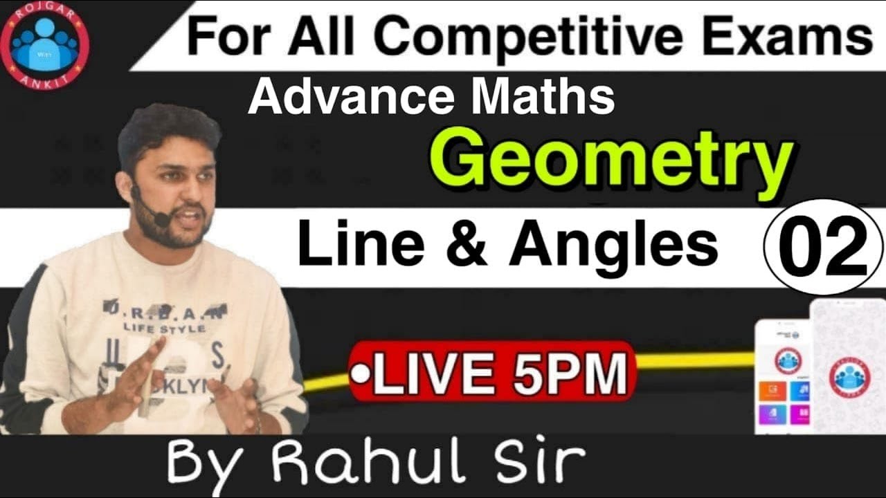 Advance Maths Geometry Line & Angles-2।। AWO/TPO Maths Geometry Class ...