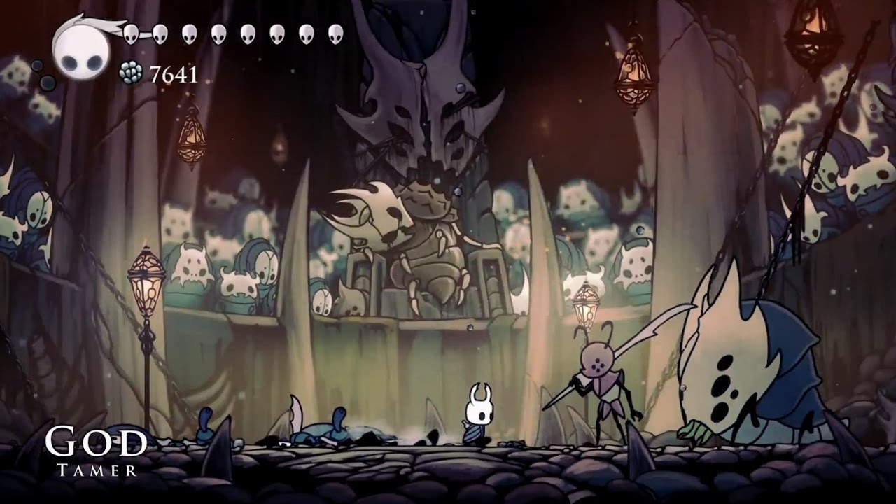 Hollow Knight Boss 21 God Tamer Youtube
