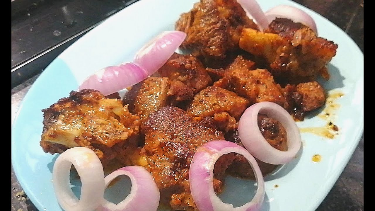 Spicy Mutton Fry - YouTube