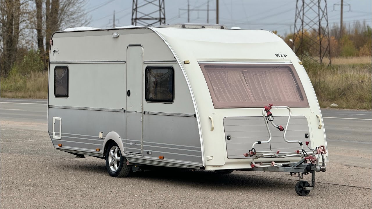 Обзор каравана для путешествий. Kip 500 TDB с Французской кроватью и на ...