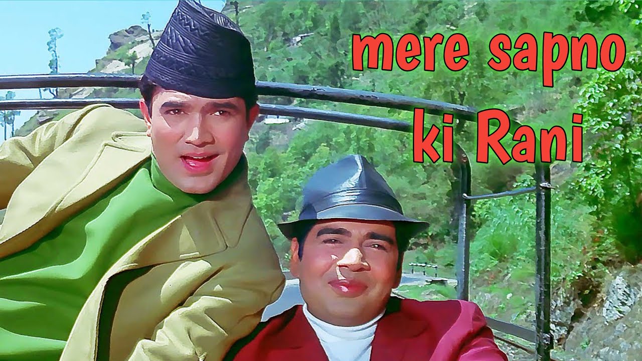 Mere Sapno Ki Rani 4K Song 💃Aradhana 💃 Rajesh Khanna 😄 Kishore Kumar 💃 ...