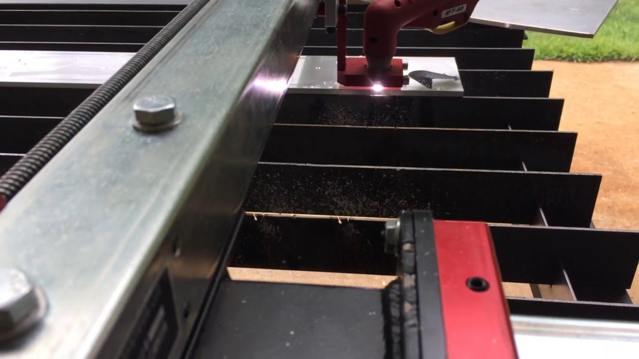 Crossfire CNC plasma Cutter - YouTube