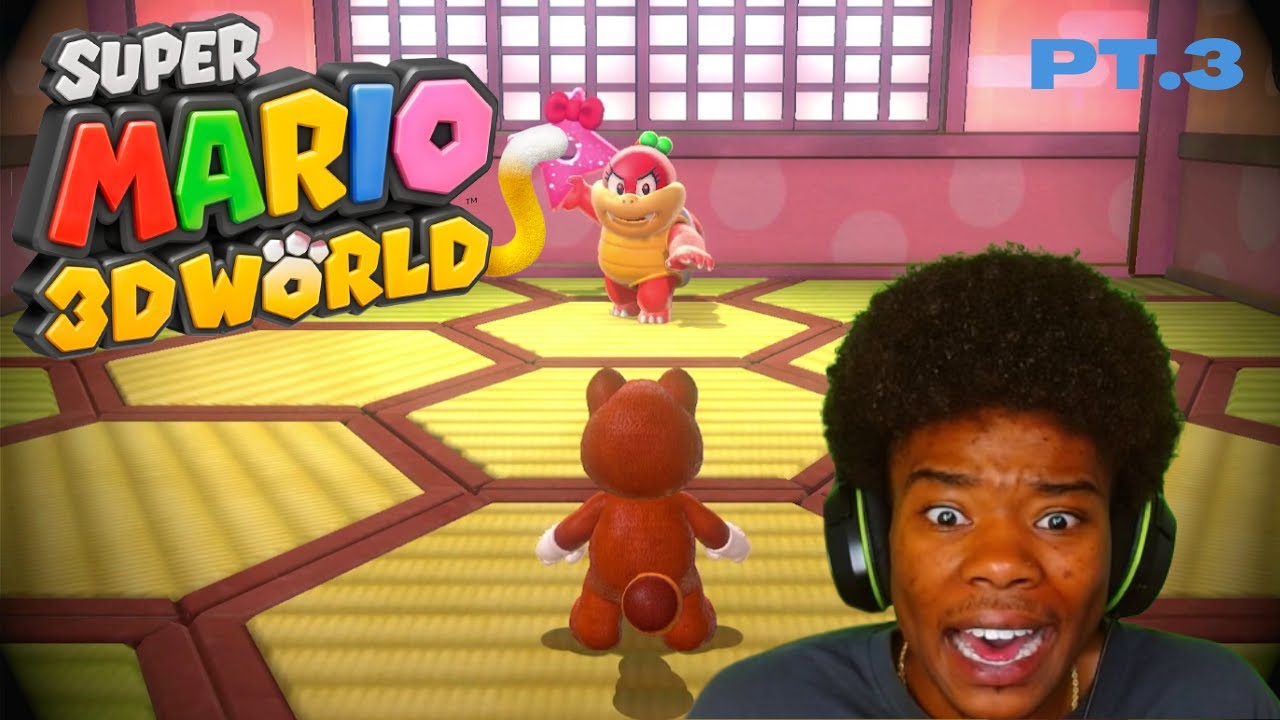 SUPER MARIO 3D WORLD pt.3 | SPEED RUN?!?!?!?!?! - YouTube