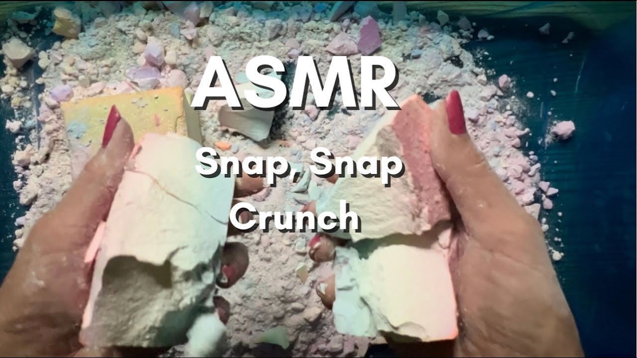 Snap, Snap, Crunch - Gym Chalk ASMR - YouTube
