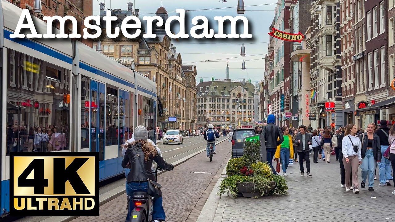 Amsterdam Walk🇳🇱Amsterdam in the Fall | October 2022 [4K 60fps] - YouTube