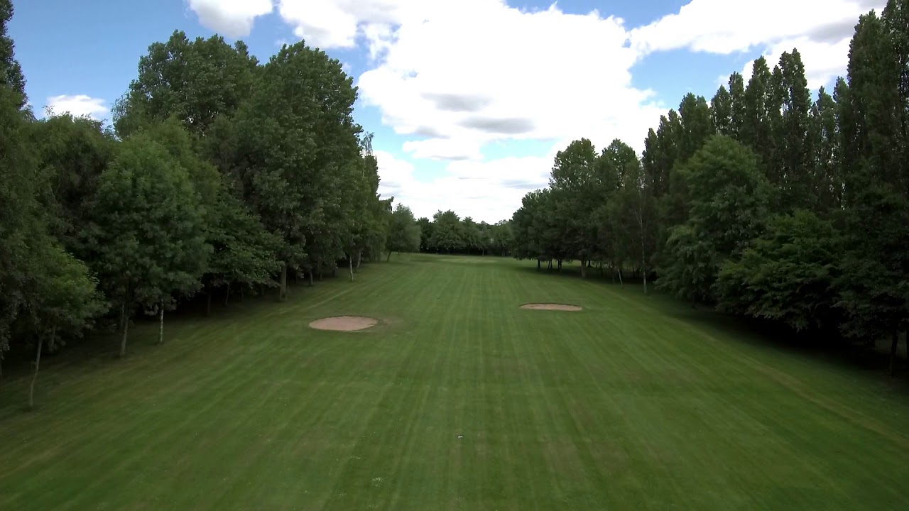 Hole 4/13 Pastures Golf Club Flyover - YouTube