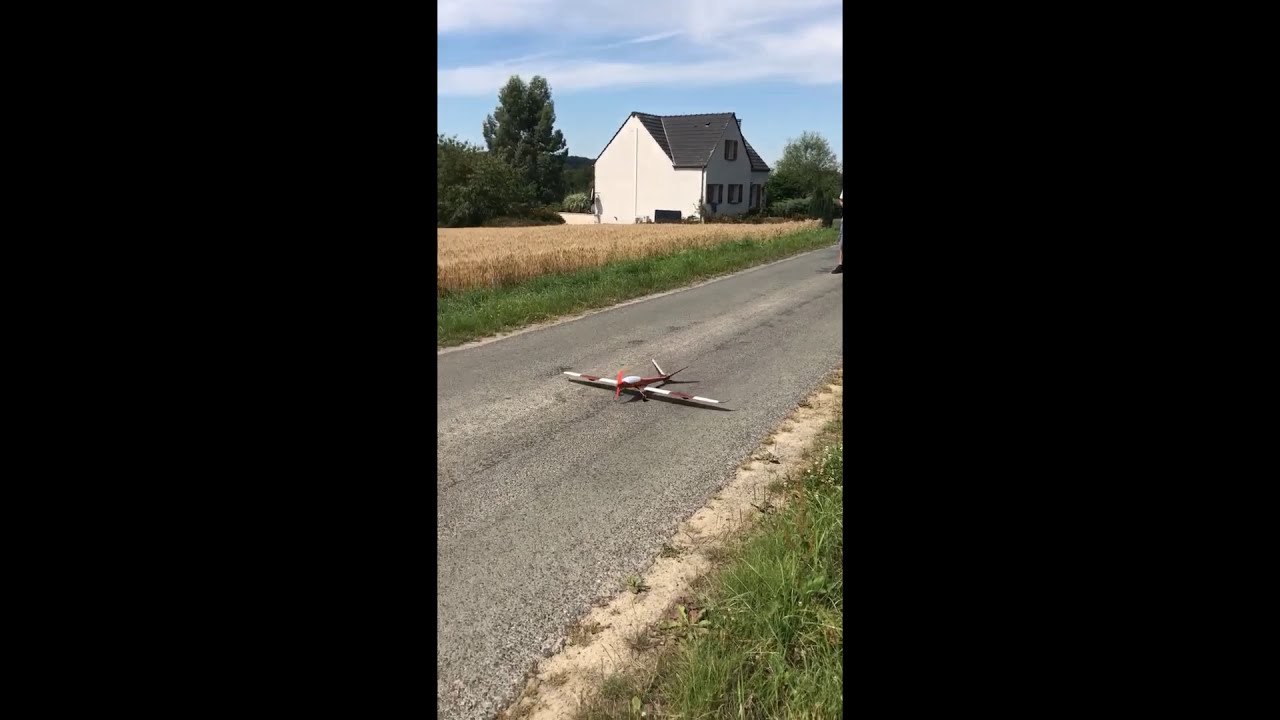 3D printed RC plane - Eclipson Model V - Maiden and first flight for ...