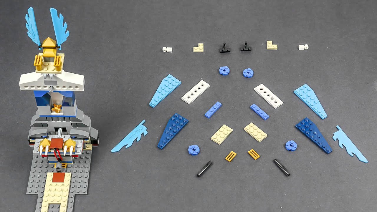 LEGO Chima Eagles' Castle Stop Motion - YouTube