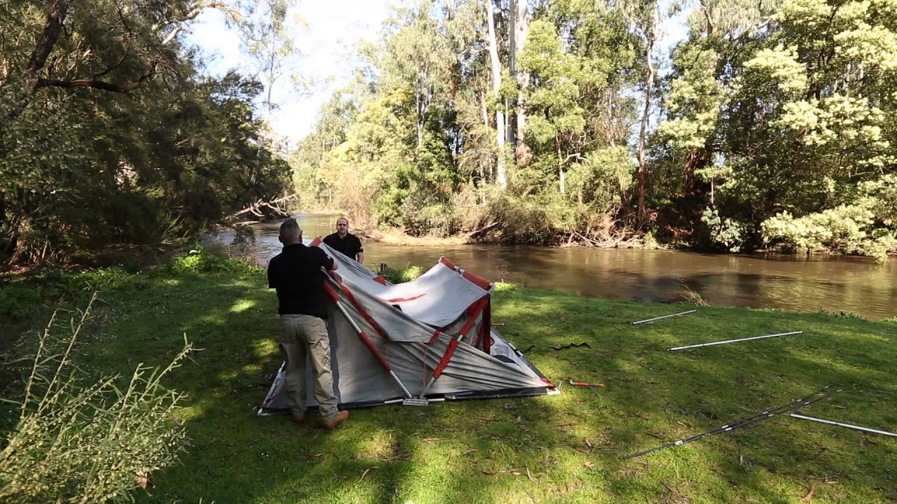 EPE SPEEDY EARTH TENT SET UP - YouTube