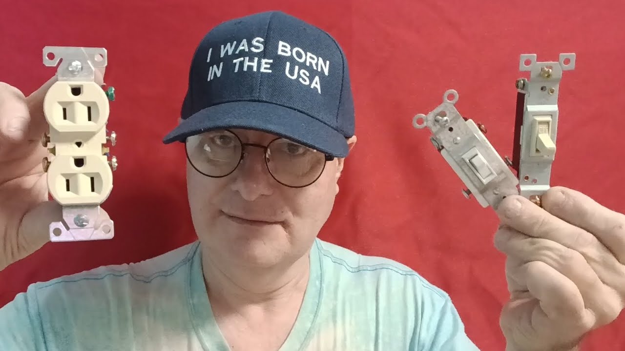 how to connect temporary light switch new construction - YouTube