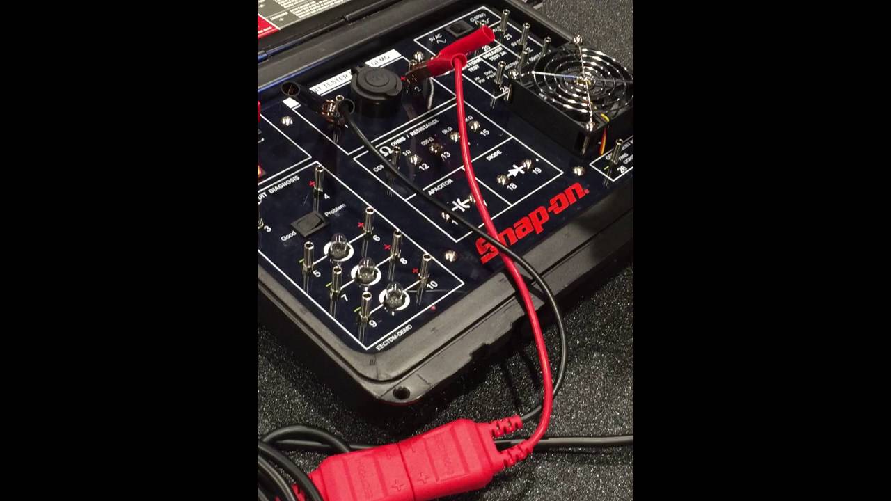 Snap-On Digital Probe Multi-Meter - YouTube
