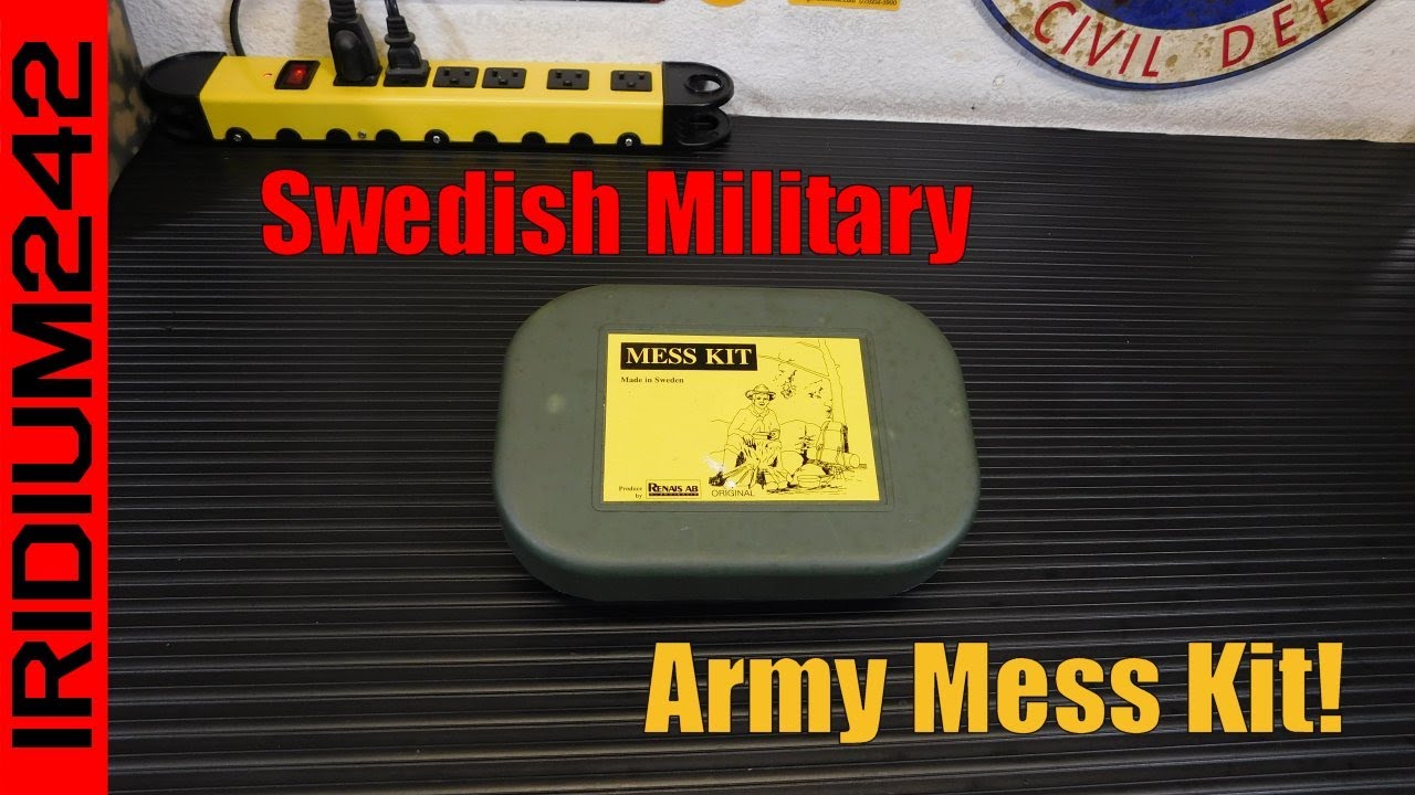 Very Handy: Swedish Military Army Mess Kit - YouTube