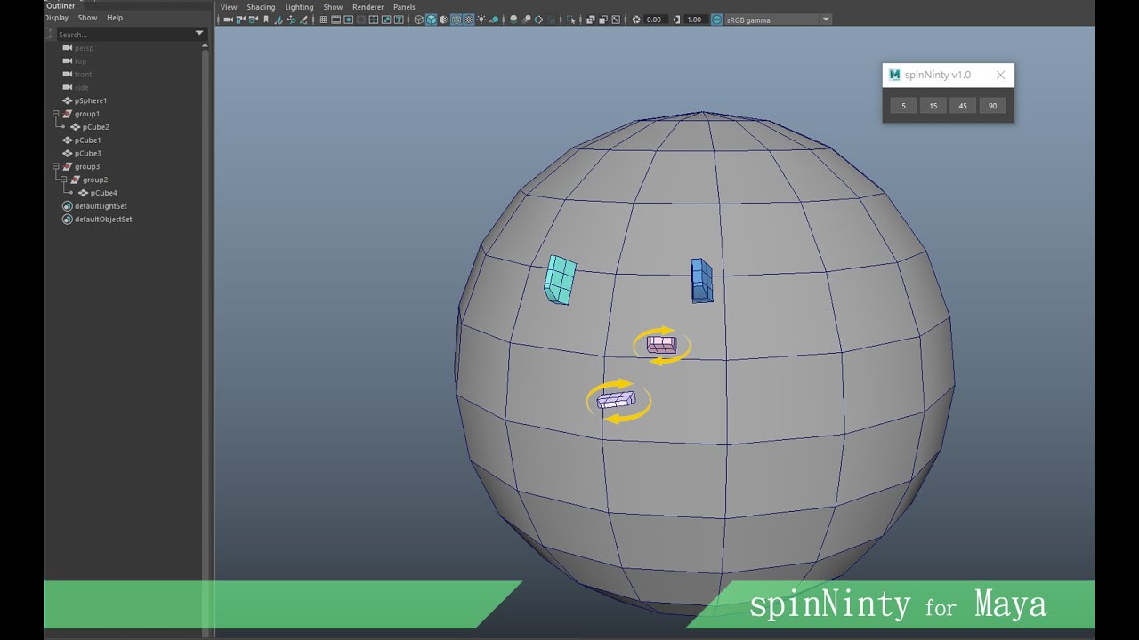 Maya Poly Tool R&D - spinNinty - v1.0 - YouTube