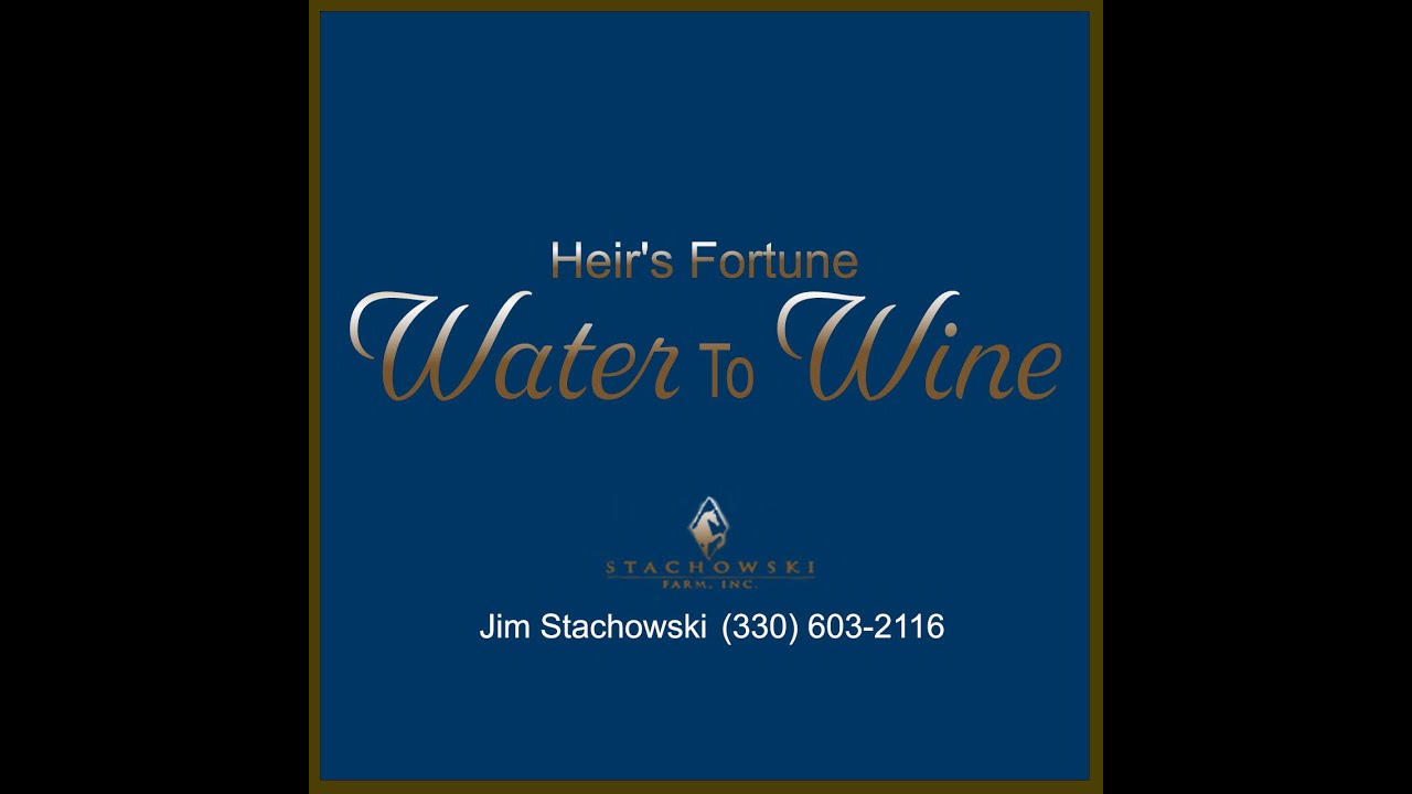Heir's Fortune Water To Wine - YouTube