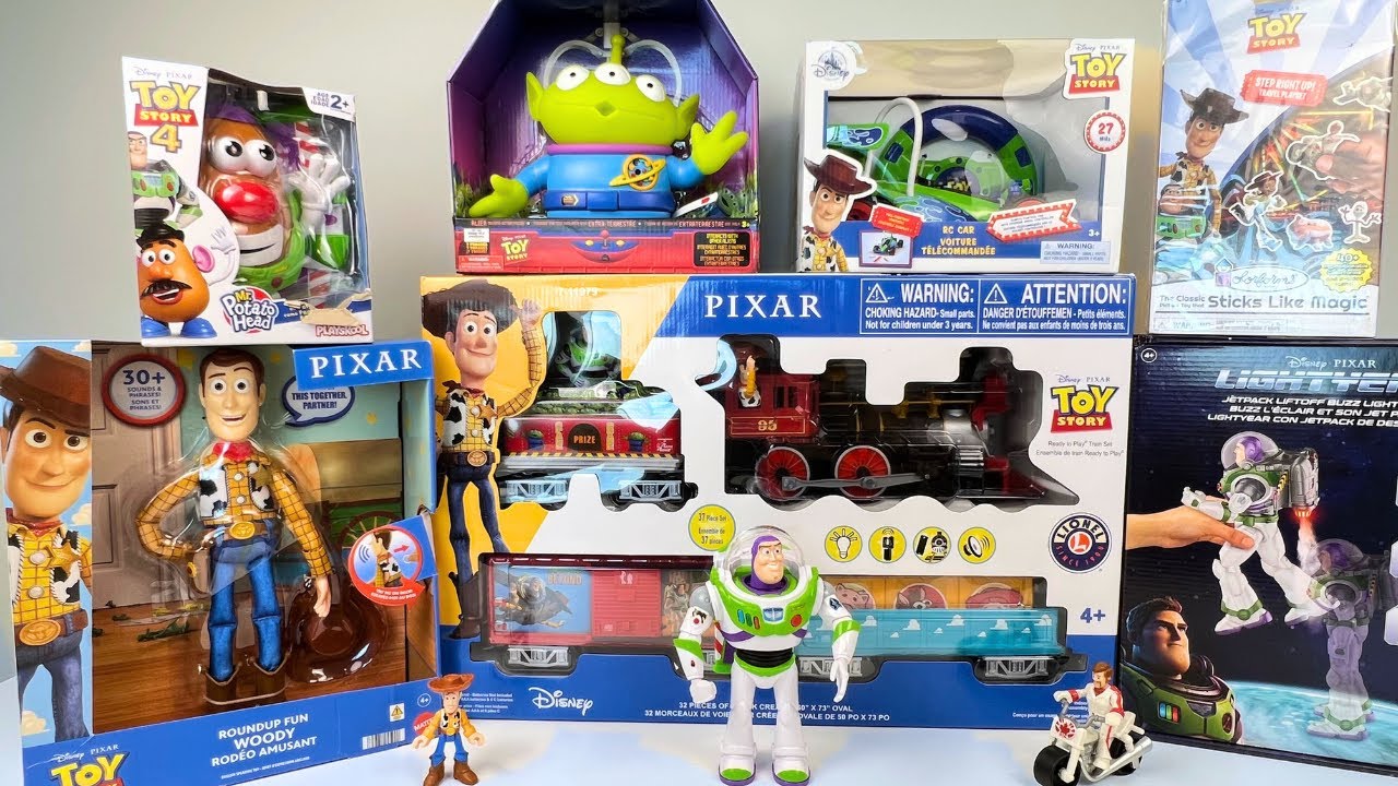 Pixar Toy Story Collection Unboxing Review | Best RC Model Train Set ...