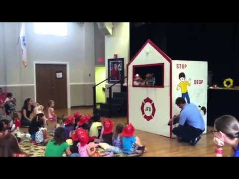 Fire Safety Puppet Show - YouTube