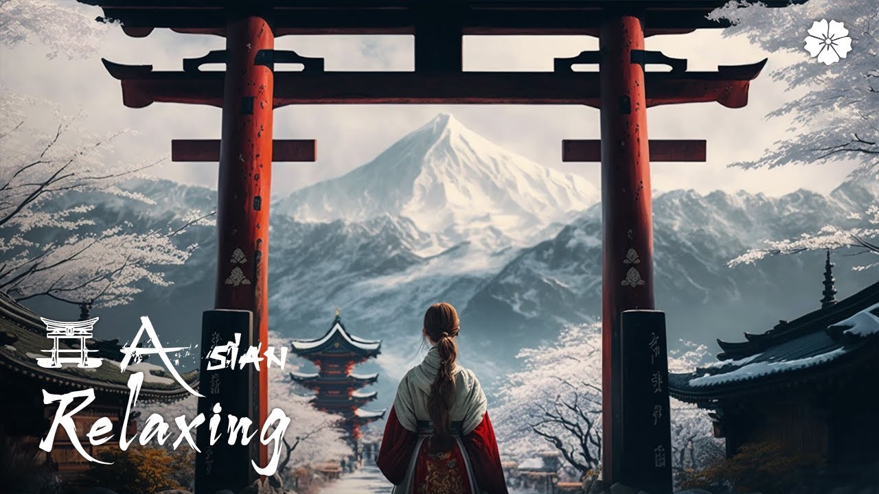 Calming Asian Music for Relaxation and Sleep - Shakuhachi Flute, Koto ...