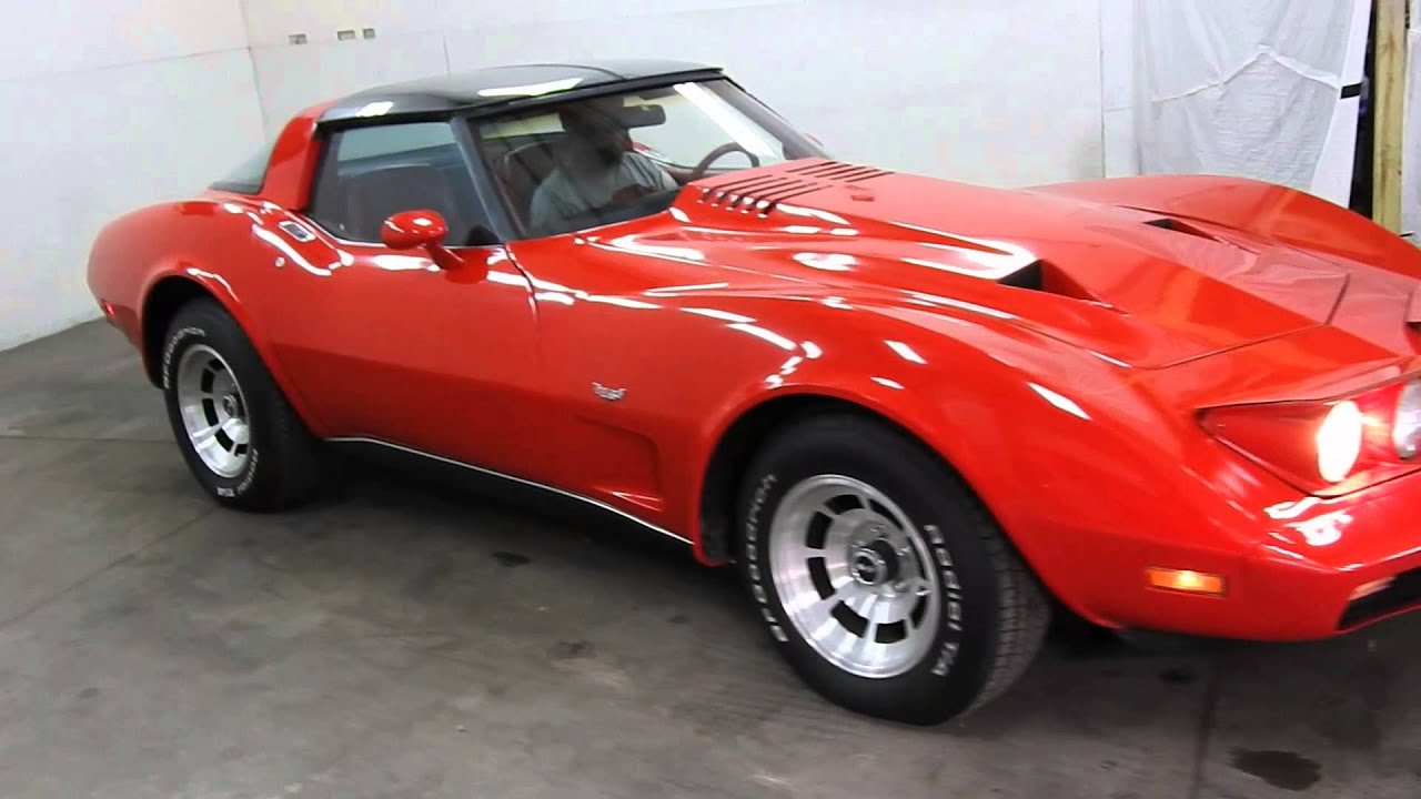 DustyOldCars.com 1979 Chevrolet Corvette Red SN 1189 - YouTube