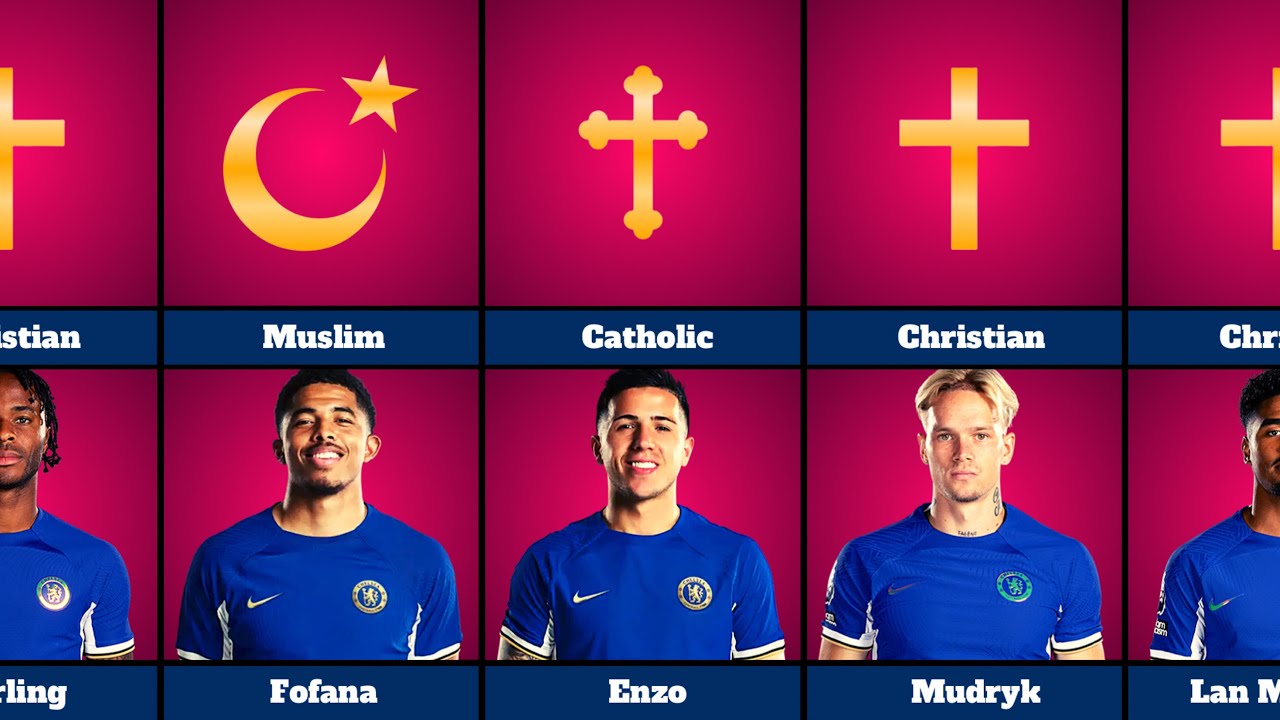 Religion of Chelsea Players (Christian , Muslim , Catholic) - YouTube
