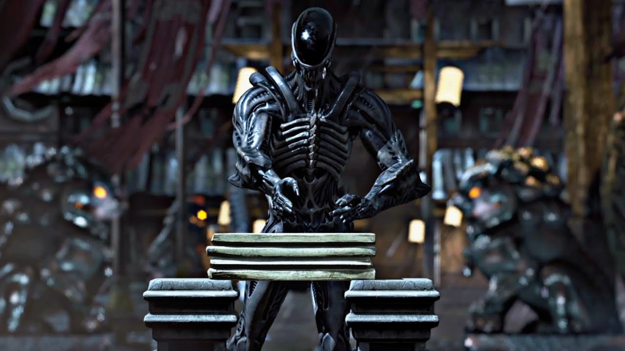 MORTAL KOMBAT X - ALIEN "FIRST TIME" TEST YOUR MIGHT FOR GET REVENANT ...