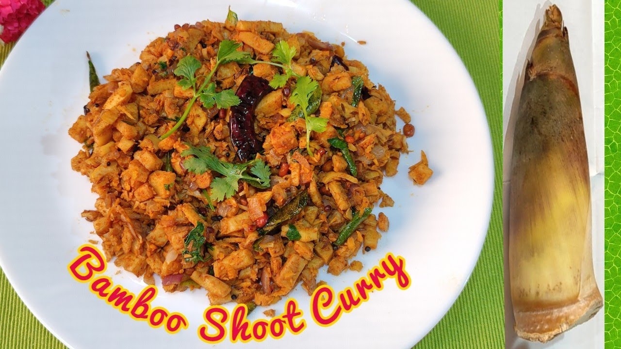 Bamboo Shoots Curry Recipe// Moongil Kuruthu Curry in Tamil ...