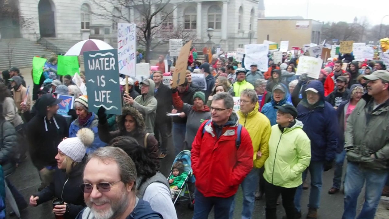 Earth Day 2017 March for Science Portland Maine - YouTube