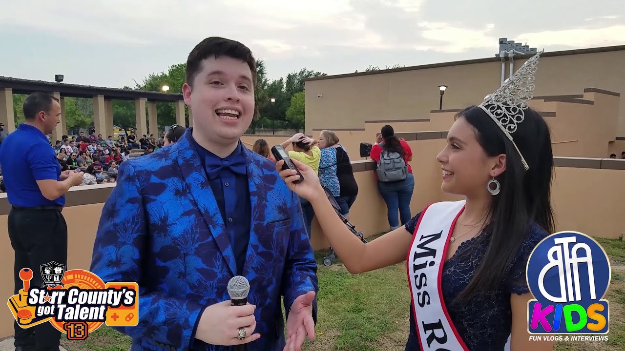 Alex Sarabia Interview at Starr County's Got Talent 13 by BTA Kids ...